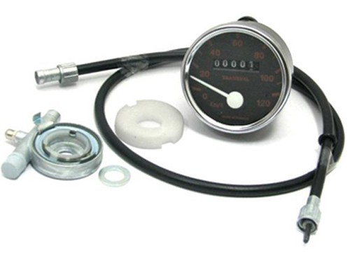 Kilometerteller Set 16 Inch Peugeot 103 SPX/RCX 120km/h - BromfietsShop.nl