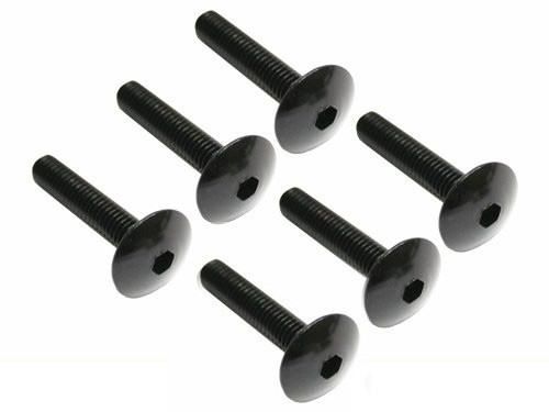 Inbus Bout Bol Set M6x15 6-Delig Zwart - BromfietsShop.nl