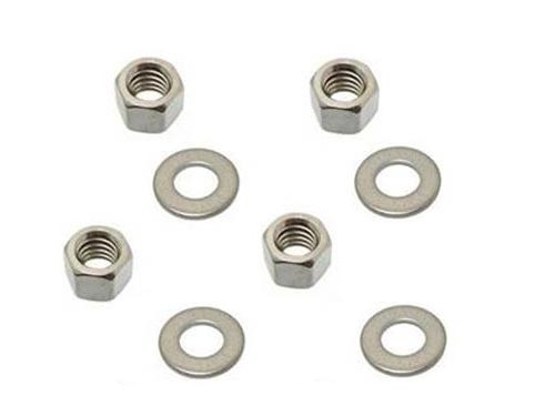 Moer + Ring Set 8-Delig Cilinderkop M7 Universeel - BromfietsShop.nl